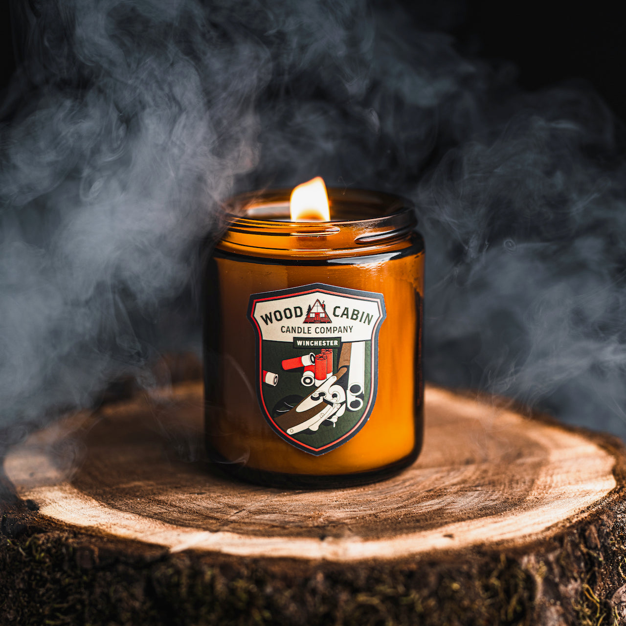 The Classic Candles – Wood Cabin Candles