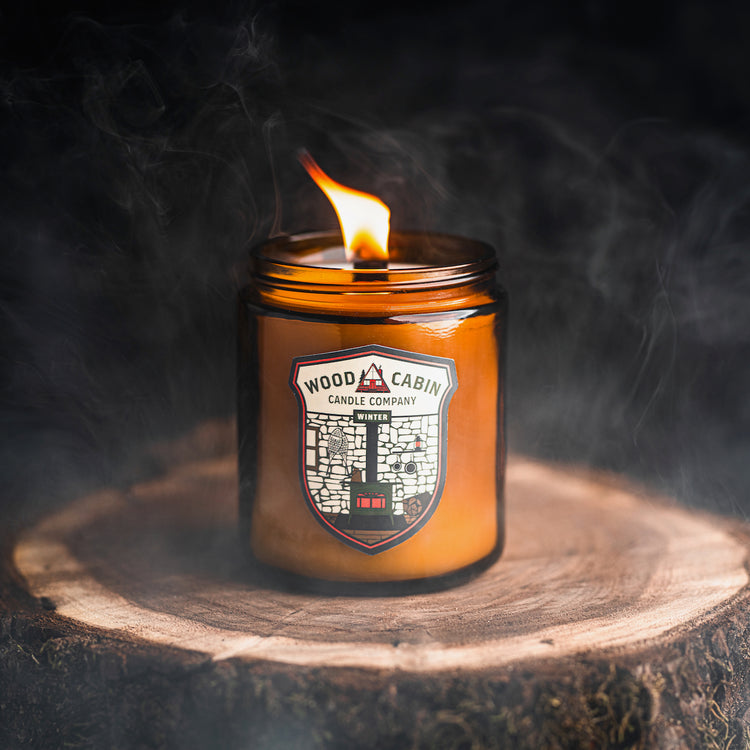 The Classic Candles – Wood Cabin Candles