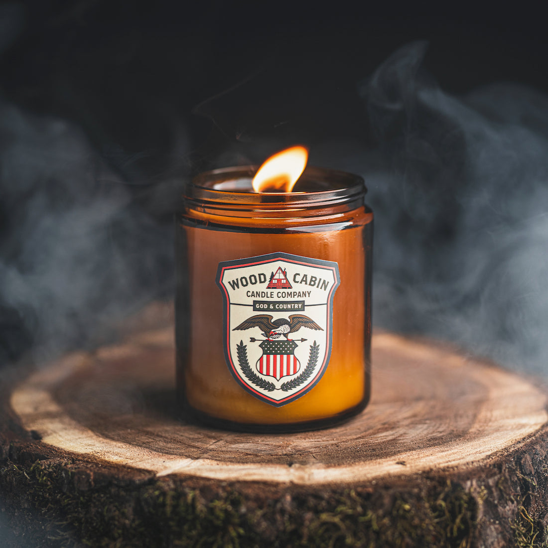 The Classic Candles – Wood Cabin Candles