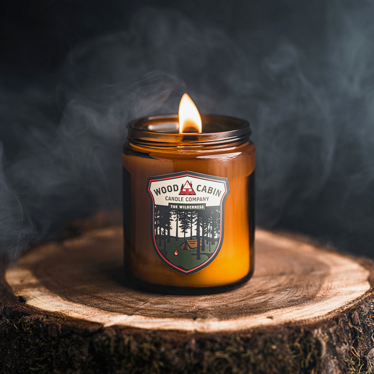 The Classic Candles – Wood Cabin Candles